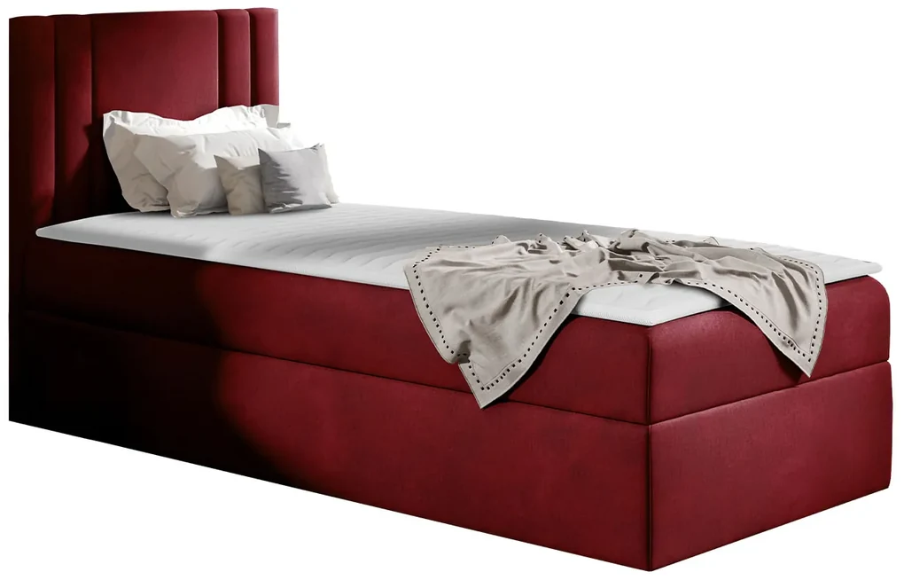 Тапицирано легло Carmen Mini-Roz-100 x 200-Aristera | BIANO