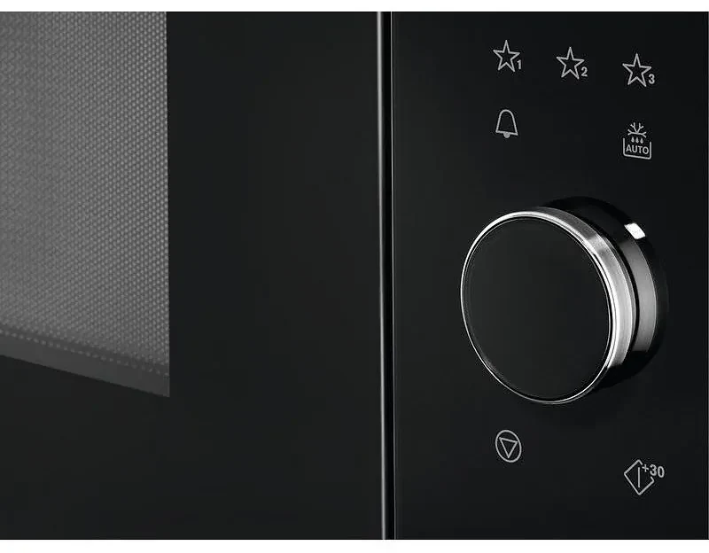 Микровълнова фурна за вграждане AEG MBE2658SEB, 26 л, 900 W, 5 нива ...