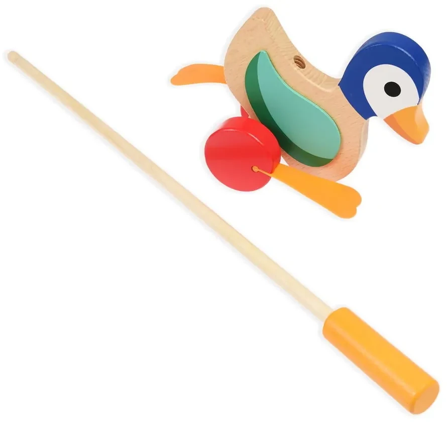 Дървена играчка Flapping Duck – Rex London | BIANO