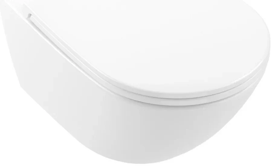 Villeroy & Boch 4670T901 - Висяща тоалетна чиния SUBWAY със седалка с ...