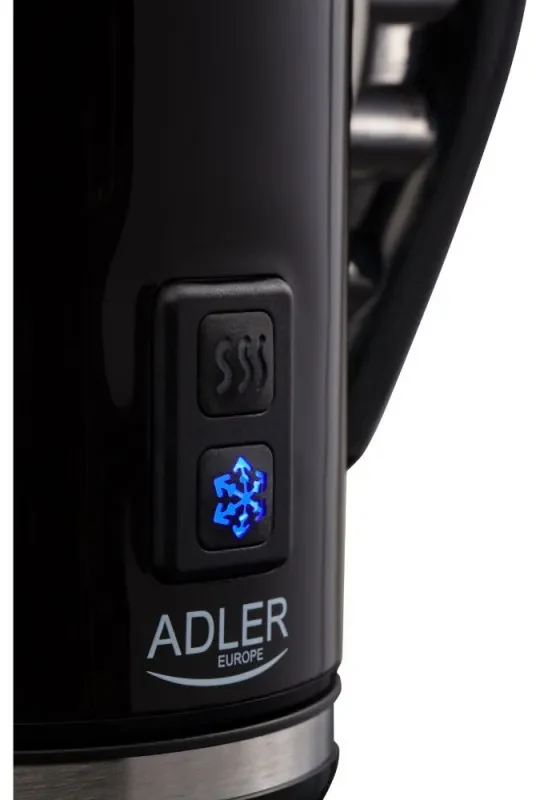 Уред за разпенване на мляко Adler AD 4478, 500W, 240 мл, Незалепващо ...