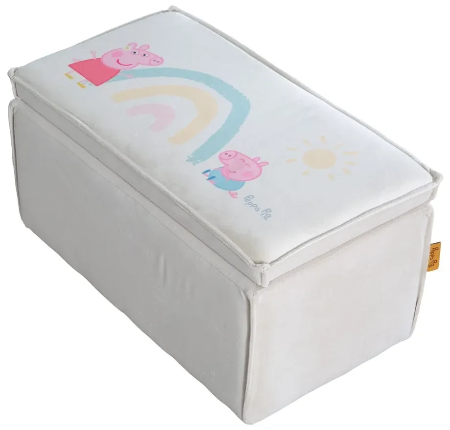 Бяла детска пейка Peppa Pig – Roba | BIANO