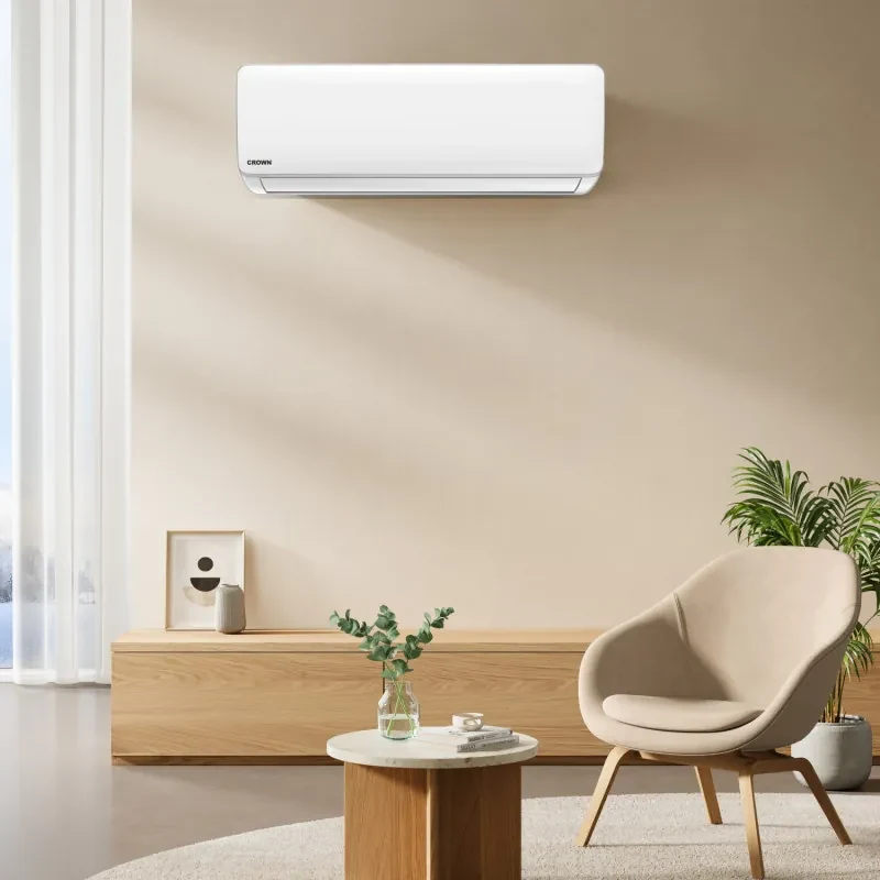 Инверторен климатик Crown CIT-09FO62AS, 9000 BTU, А++, Карбонов и ...