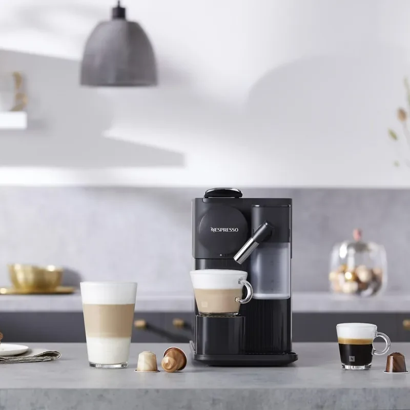 Еспресо машина DeLonghi EN510B, 1450W, 19 bar, 1 л, Nespresso ...