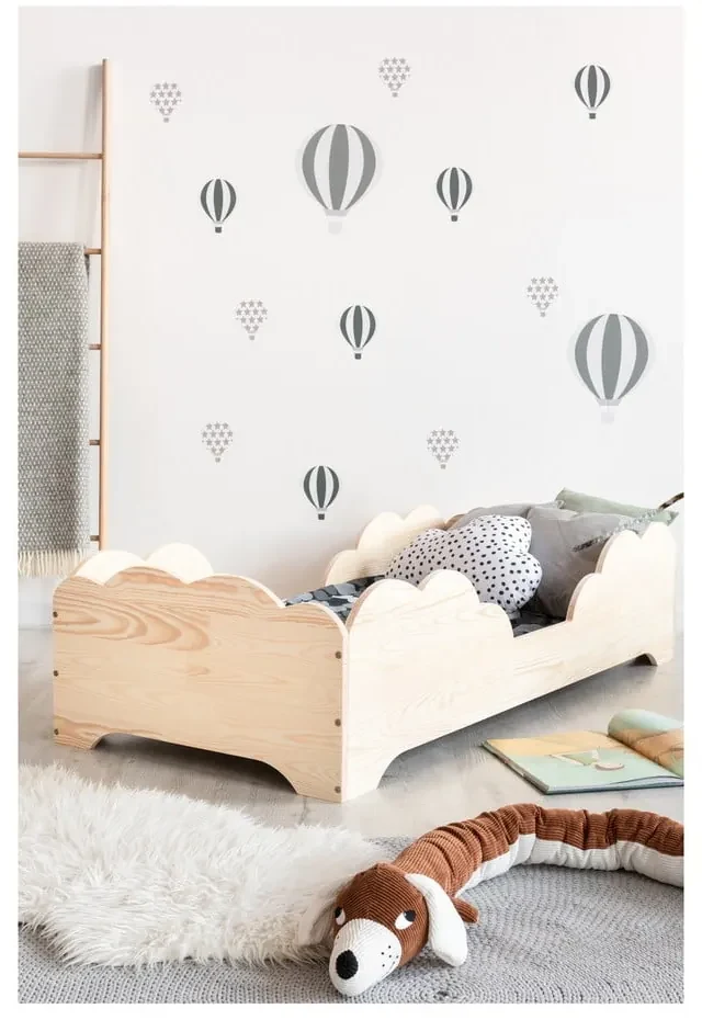 Детско легло от борова дървесина BOX 10, 90 x 160 cm Mila Box 10 ...