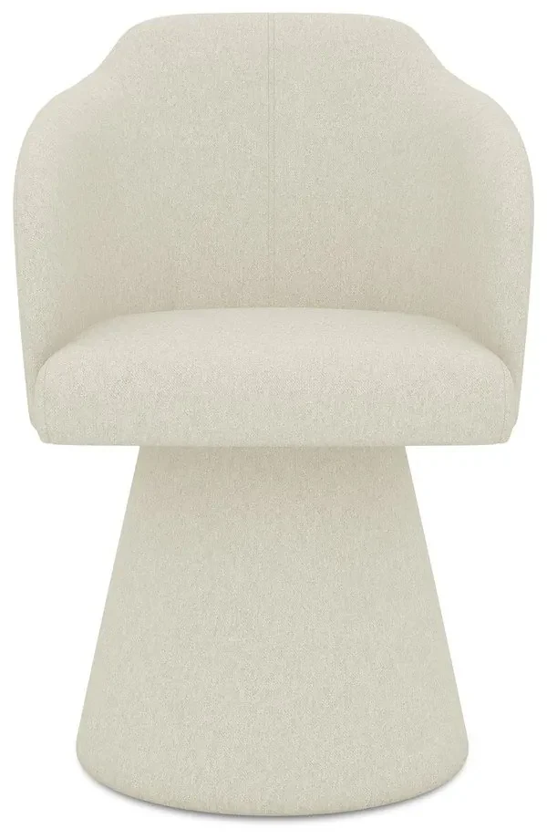 Кремав тапициран трапезен стол Kanoa – Makamii | BIANO