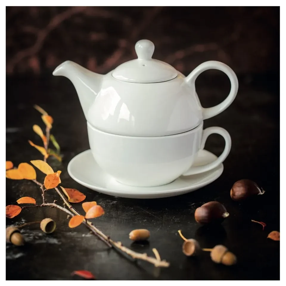 Бял сервиз за чай - Maxwell & Williams | BIANO