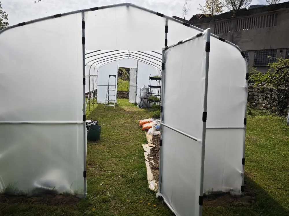 Професионална модулна оранжерия Tunnel Pro System 3 - 30 кв.м. с две ...