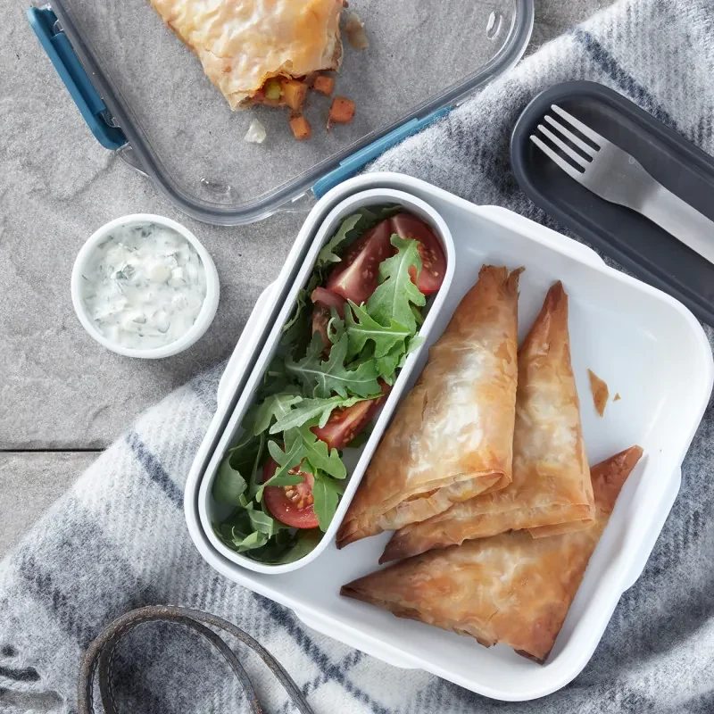 Кутия за храна Black+Blum BAO-BA005, 1 л, Вътрешно отделение, Без BPA ...