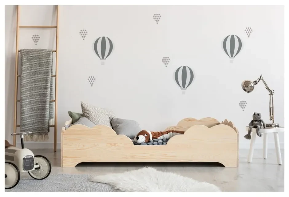 Детско легло от борова дървесина BOX 10, 90 x 160 cm Mila Box 10 ...