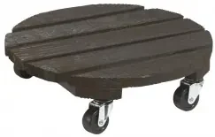 Поставка за цветя - Flora Roll Color - Тъмно Кафява | BIANO