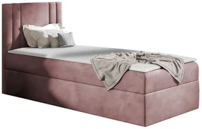 Тапицирано легло Carmen Mini-Roz-100 x 200-Aristera | BIANO